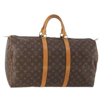 Louis Vuitton unisex, Pre-owned, Brun, Taille: ONE Size Sac Keepall Pre-owned