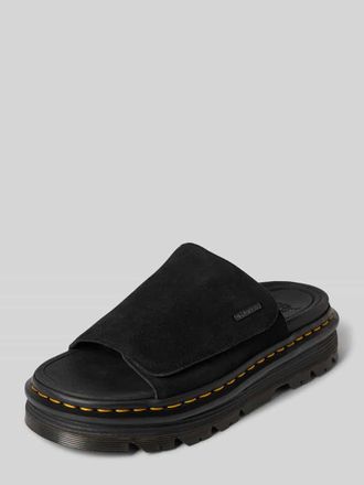 Dr. Martens Sandalette aus Leder mit Klettverschluss Modell ZebZag Slide