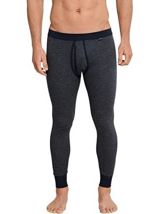 Schiesser Original Classics Hose Lang Boxeur Ajust, Bleu Fonc&eacute;, XL Homme