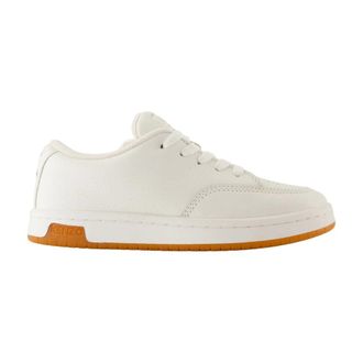 Kenzo Wei&szlig;e Leder Low Top Sneakers - - Shoes - Damen - Wei&szlig; - 39 EU
