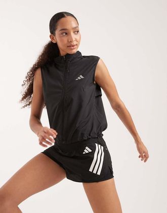 adidas adidas Performance - Adi365 - Veste de course sans manches basique - Noir