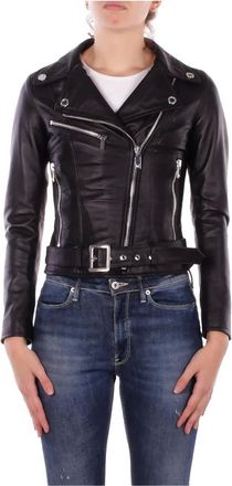 John Richmond Femme, Vestes, Noir, Taille: 36 FR Giubbotto