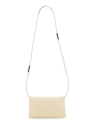 Marni Womens Small Prism Bag Ivory Shoulder