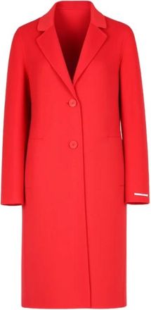 Marella Femme, Manteaux, Rouge, Taille: 46 FR Frine Coat