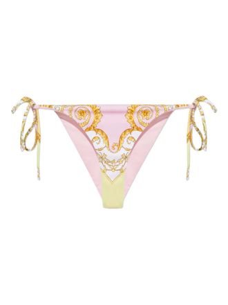 Versace Bikinih&ouml;schen mit Print - Rosa