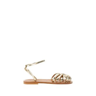 K.Jacques Demetria Sandalen mit rundem Zeh - - Shoes - Damen - Gelb - 41 EU