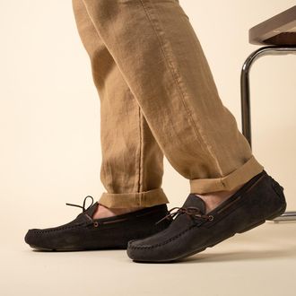 Bexley Flagami II - Mocassin homme gris fonc&eacute;