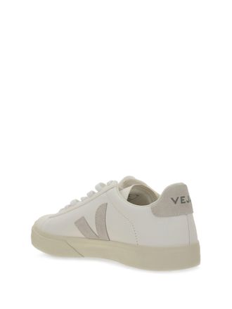 Veja Calf Leather Lace-Up Sneaker - White