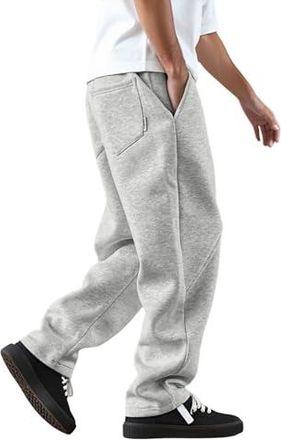 Generico Pantalon de surv&ecirc;tement Baggy Homme Pantalon de Jogging L&eacute;ger et Respirant &Eacute;lastique pour Fitness Course et V&ecirc;tements D&eacute;contract&eacute;s Pantalon &agrave; Patte St
