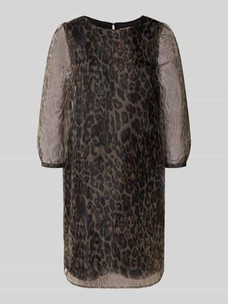 Christian Berg Knielanges Kleid mit 3/4-Arm