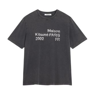 Maison Kitsun&eacute; Herren, Oberteile, Schwarzk, XLGr&ouml;&szlig;e
