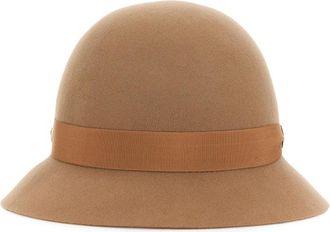 Helen Kaminski Merino Wool Winter Hat - Beige