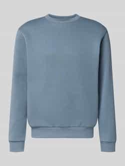 Jack & Jones Sweatshirt mit gerippten Abschl&uuml;ssen Modell BRADLEY