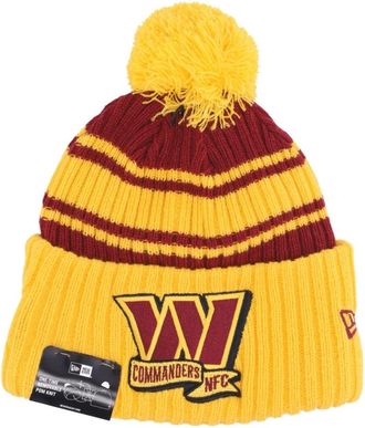 New Era Pom Pom M&uuml;tze Washington Commanders - - Accessories - Herren - Mehrfarbig - ONE SIZE