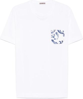 Lady Anne Paisley-print T-shirt