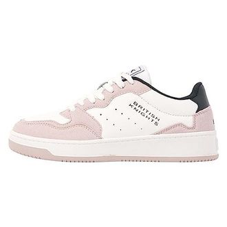 British Knights British Knights Baskets Viga pour Femme, Blanc, Rose Clair, Noir, 41 EU