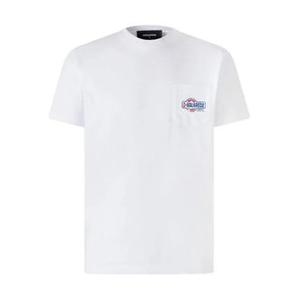 Dsquared2 Wei&szlig;es Hemd f&uuml;r M&auml;nner - - Tops - Herren - Wei&szlig; - XL