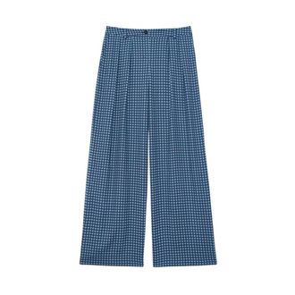 Ines De La Fressange Luciano Print-Hose - - Trousers - Damen - Blau - L