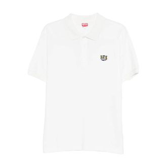 Kenzo Homme, Tops, Blanc, Taille: XL Fg55Po1014Pu 02 Polo