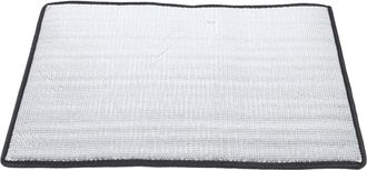 Garneck Gatuida Waschmaschinen und Trocknerabdeckung 70x50cm aus W&auml;rmeisolierender Aluminiumfolie mit Magnetischer Frontabdeckung Sonnenschutz f&uuml;r Balkon und 