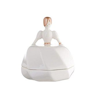 Alessi AAA02 La petite mariée Bonbonniere - Porzellan. Handdekoriert