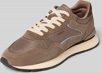 Hoff Sneaker aus Leder-Mix mit Logo-Detail Modell City