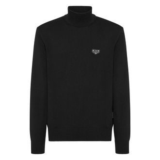 Philipp Plein Rollkragenpullover - - Knitwear - Herren - Schwarzk - M
