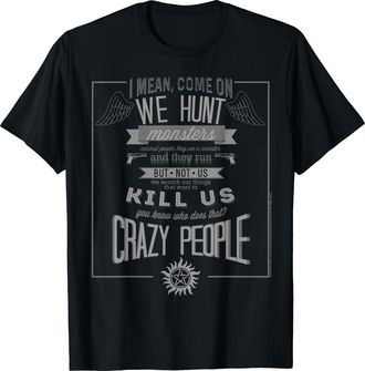 SuperNatural Crazy People T-Shirt