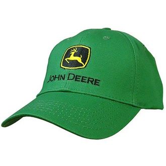 John Deere Mens Trademark Logo Core Baseball Cap