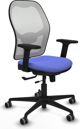 Piqueras y Crespo Chorquera B&uuml;rostuhl mit 2D-Armlehnen, h&ouml;henverstellbare Lendenwirbelst&uuml;tze, ausgestattet mit Syncro/Traslack und injiziertem Schaumstoff, mit Rollen v