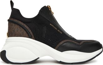 Michael Kors Sneakers MICHAEL Michael Kors Zuma Mixed-Media Trainer 43F5ZUFP1L Schwarz