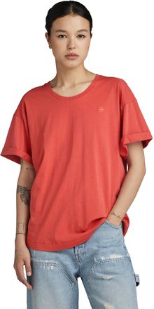 G-Star G-Star RAW Damen Rolled Up Sleeve Boyfriend Top, Rosa (Finch D24524-4107-5789), XXS