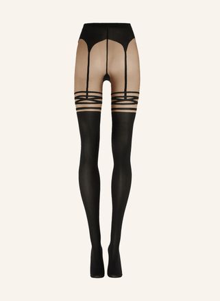 Wolford Feinstrumpfhose Suspender Tights schwarz