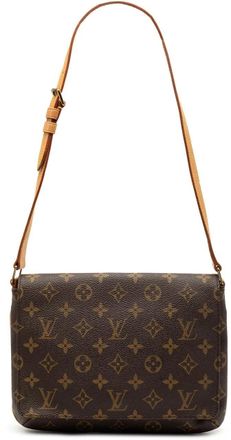 Louis Vuitton Hobo Bags - Monogram Musette Tango Short Strap - Gr. unisize - in Braun - f&uuml;r Damen