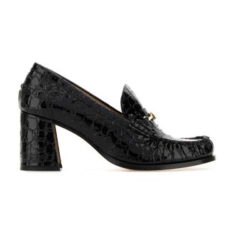 Ferragamo Femme, Chaussures, Noir, Taille: 39 1/2 EU Harry 70 Pump