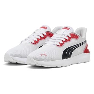 Puma Unisex Softride Cosmic Street Sliptech Sneaker, Wei&szlig;/Schwarz, f&uuml;r alle Zeiten, Rot, Gr&ouml;&szlig;e 42, Puma White PUMA Schwarz f&uuml;r alle Zeiten, Rot, 42 EU