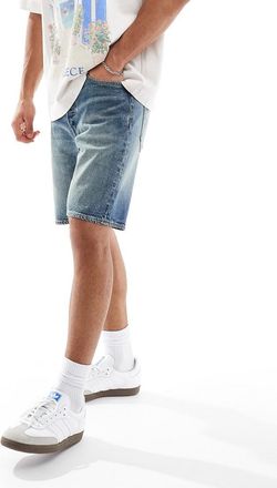 Levi's 501 Original - Short en jean coupe droite - Bleu foncé-Bleu marine