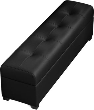 Generic Schuhbank mit Stauraum 6cm Hoch Elastisches Schaumstoff-Sitzkissen Massivholzrahmen Sitzbank mit Stauraum Kratzfeste Lederpolsterung f&uuml;r Flur, Wohnzim