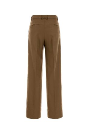 Pantaloni Torino Womens Biscuit Wool Blend Lola Pant Cammello Pantaloni Trousers