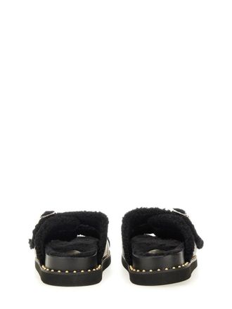 Ash Utah Bis Sandal - Black