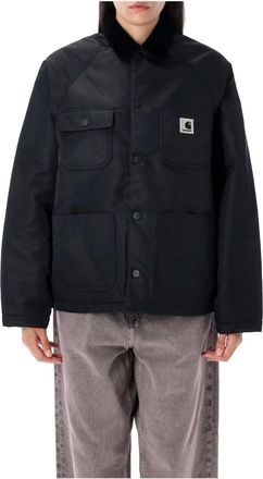 Carhartt Work in Progress Femme, Vestes, Noir, Taille: 40 FR Alumni Chore Coat