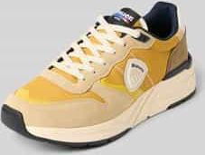 Blauer Sneaker mit Label-Patch Modell RAY