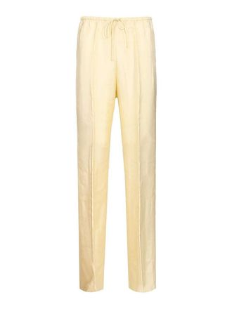 Forte_Forte Pantalons D&eacute;contract&eacute;s - Blanc