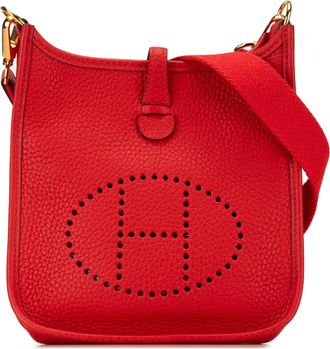 Herm&egrave;s Red Clemence Evelyne TPM