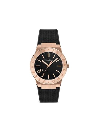Ferragamo montre Gancini 41 mm - Noir