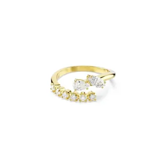 Swarovski Femme, Accessoires, Jaune, Taille: 58 MM Bague ouverte Mesmera