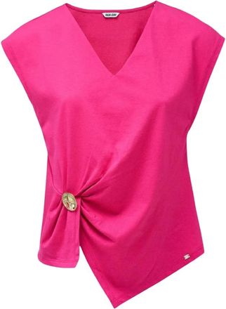 Salsa Femme, Tops, Rose, Taille: 36 FR T-Shirt sans Manches