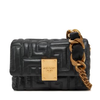 Balmain Handtasche Balmain DN1BJ796LNQD Schwarz