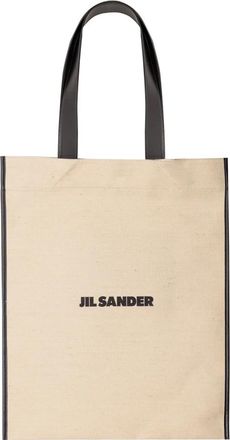 Jil Sander Femme, Sacs, Beige, Taille: ONE Size Cabas Livre en Toile