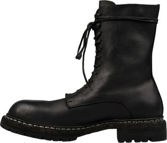 Guidi Homme, Chaussures, Noir, Taille: 43 EU Bottes Hautes &agrave; Lacets